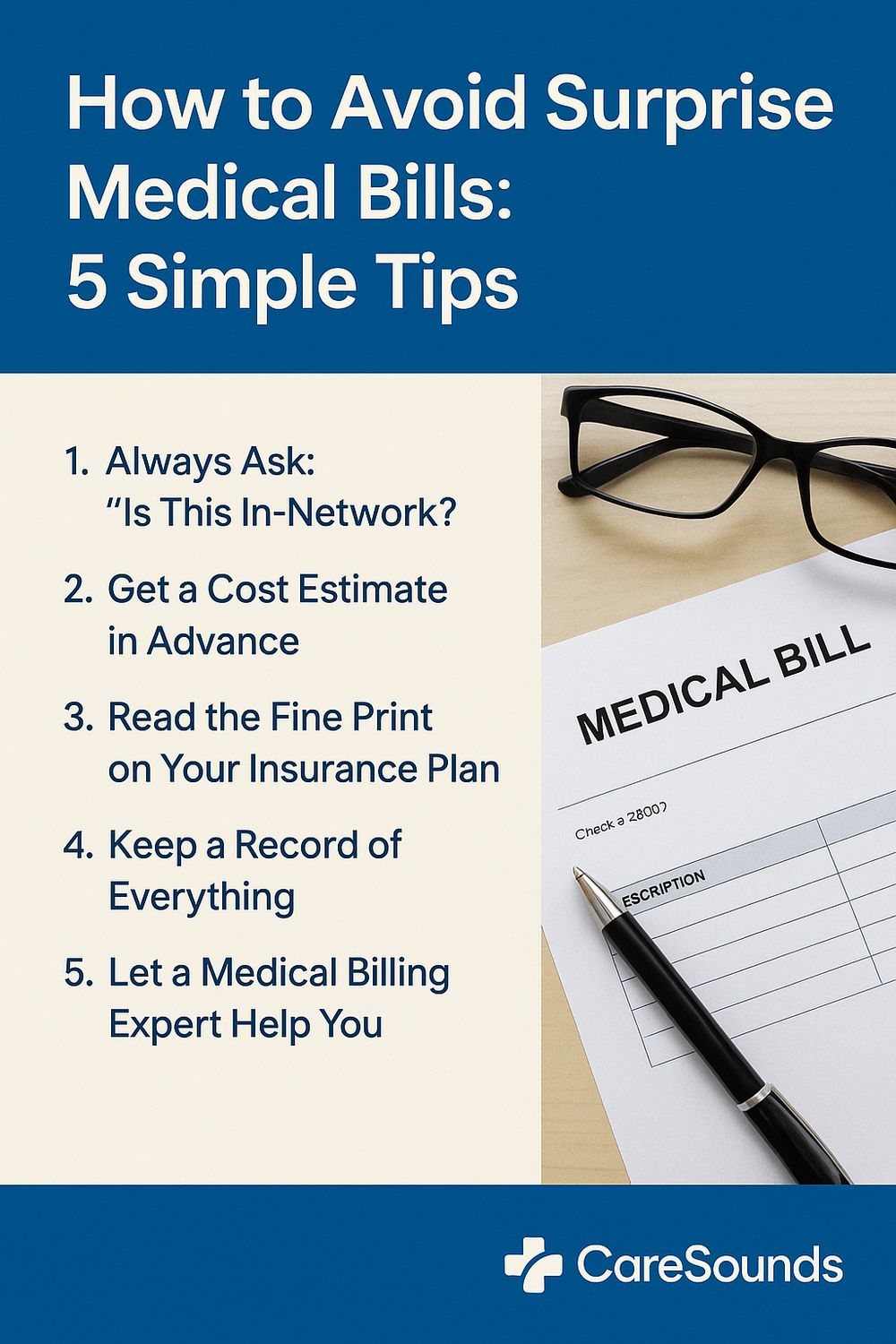 How to Read Your Medical Bill: Simple Breakdown | CareSounds – Caresounds
